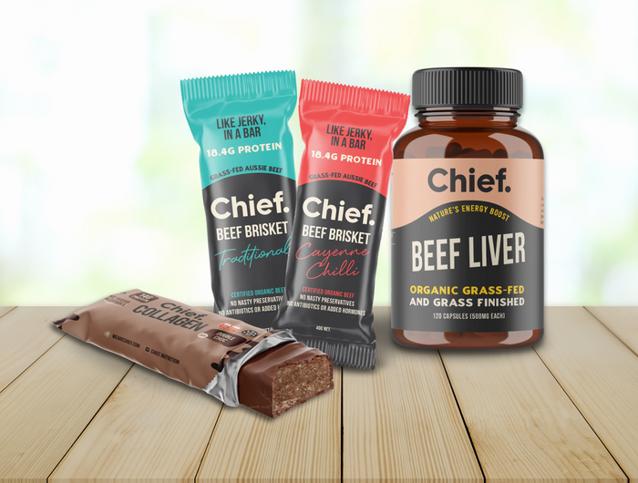 Chief Nutrition Beef Bars & Supplements – Aussie Pharma Direct