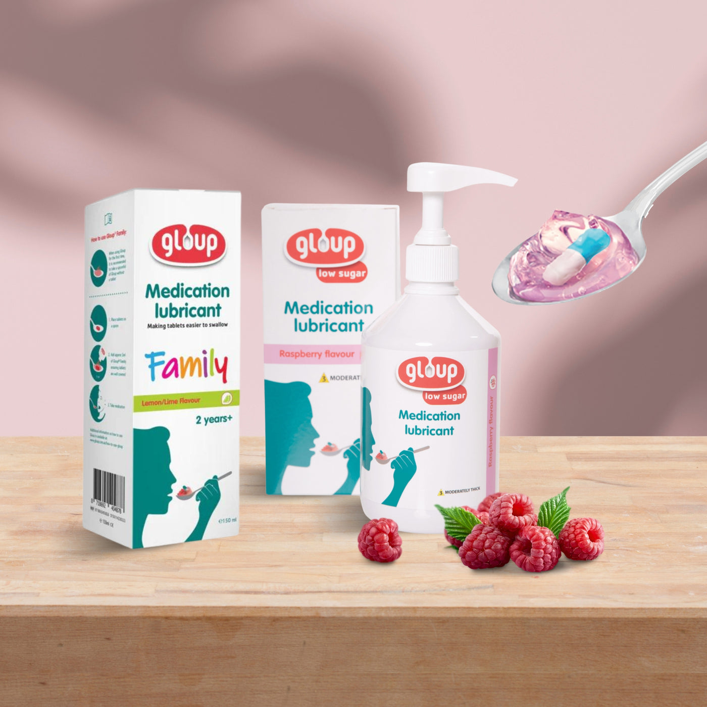 Gloup Medication Lubricants I Child-Friendly Pill Swallowing Gel ...