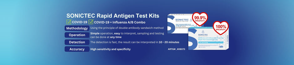 Shop All Sonictec Influenza A/B & COVID-19 Test Kits – Aussie Pharma Direct