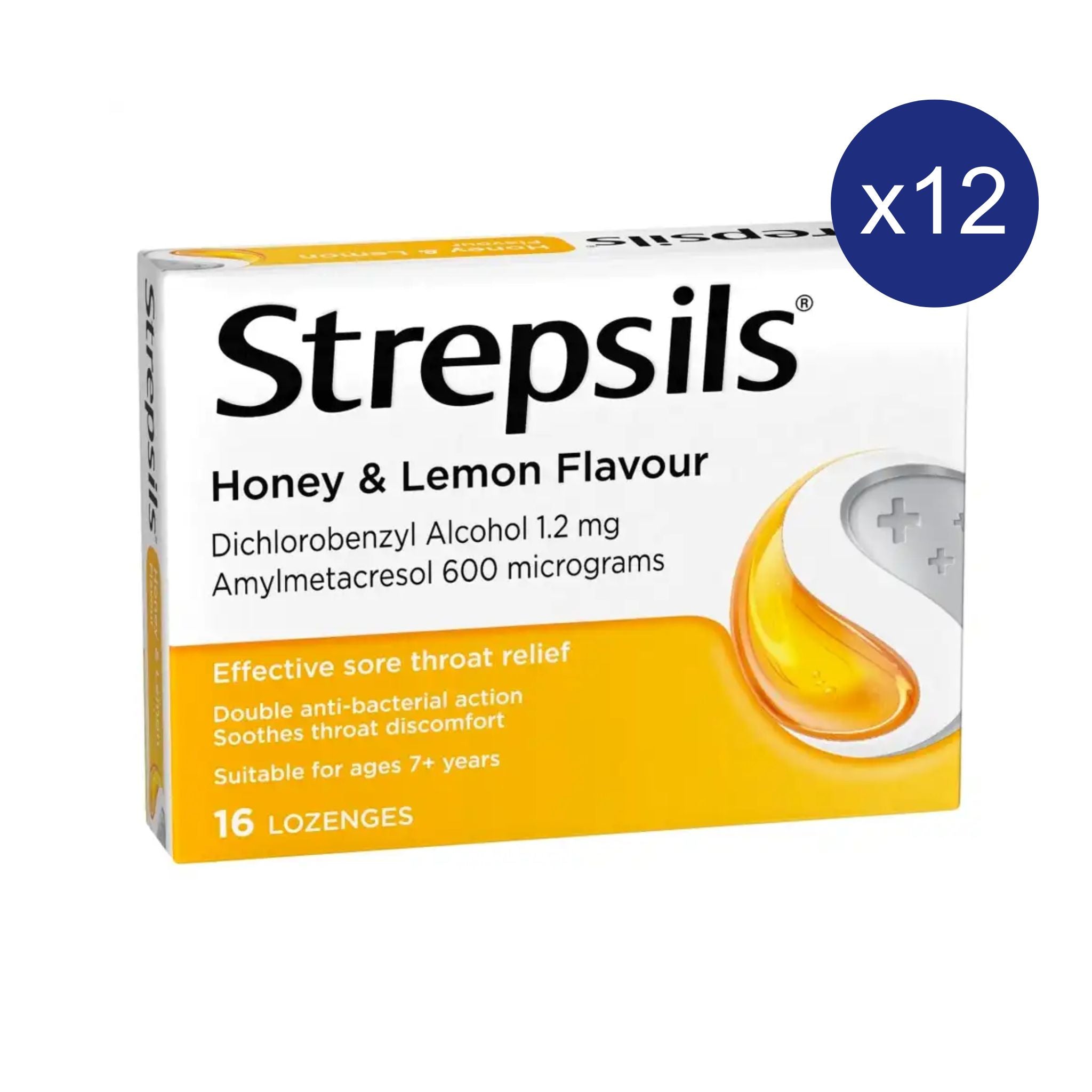 Strepsils Lozenges - Soothing Honey & Lemon Flavour - 16 – Aussie ...