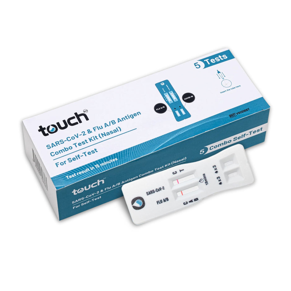 Buy TouchBio Combo SARS-CoV-2 & Influenza A/B Rapid Antigen Tests ...