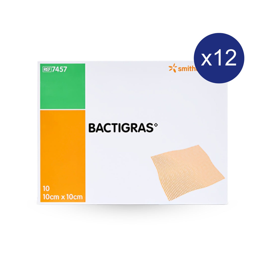 Bactigras Paraffin Gauze Dressing 10x10cm – Aussie Pharma Direct