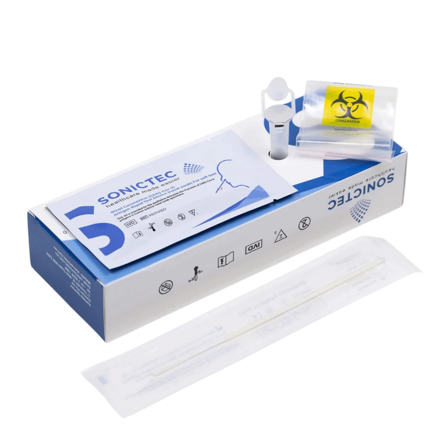 Sonictec Covid-19 Rapid Antigen Test Kit (Nasal Swab) – Aussie Pharma ...